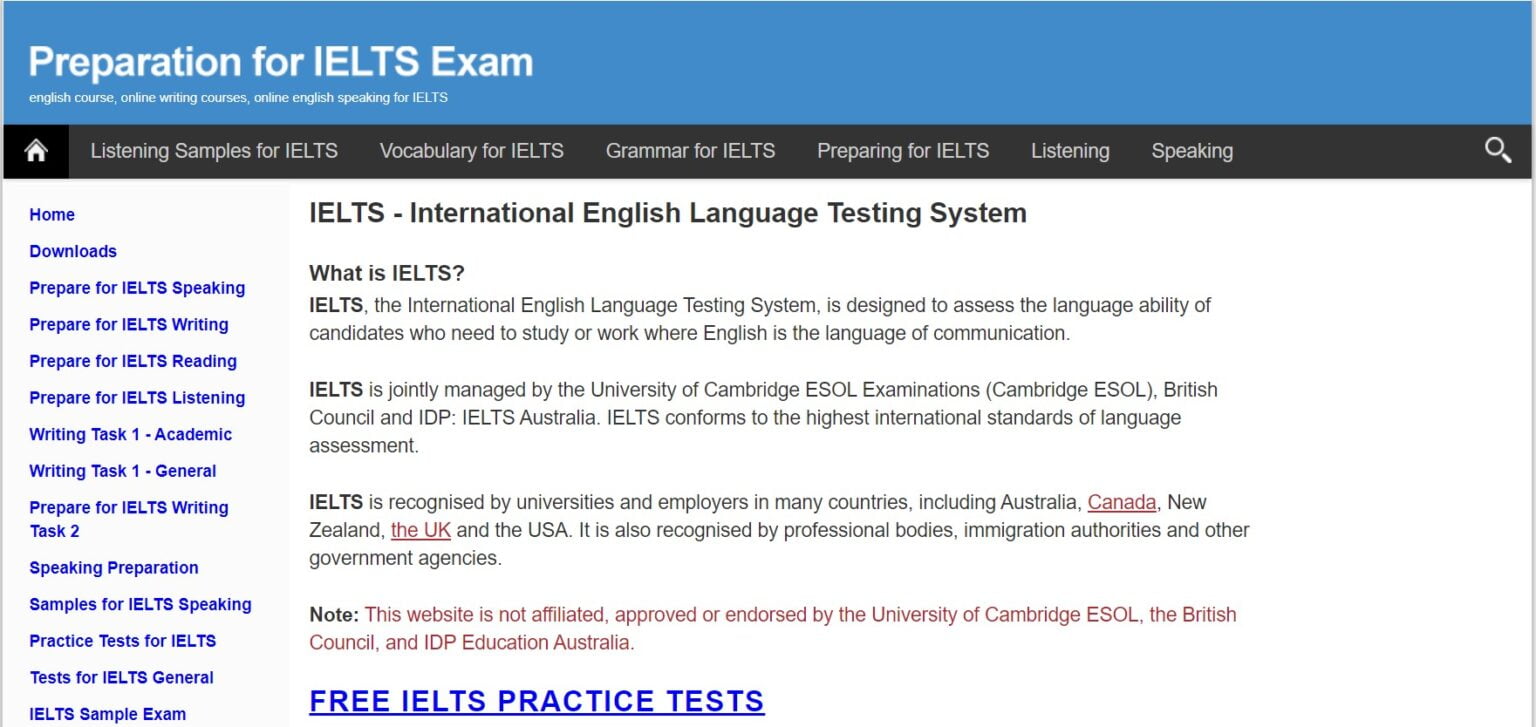 15 Awesome IELTS Websites for Self-study: A Curated List 2022 - 9IELTS